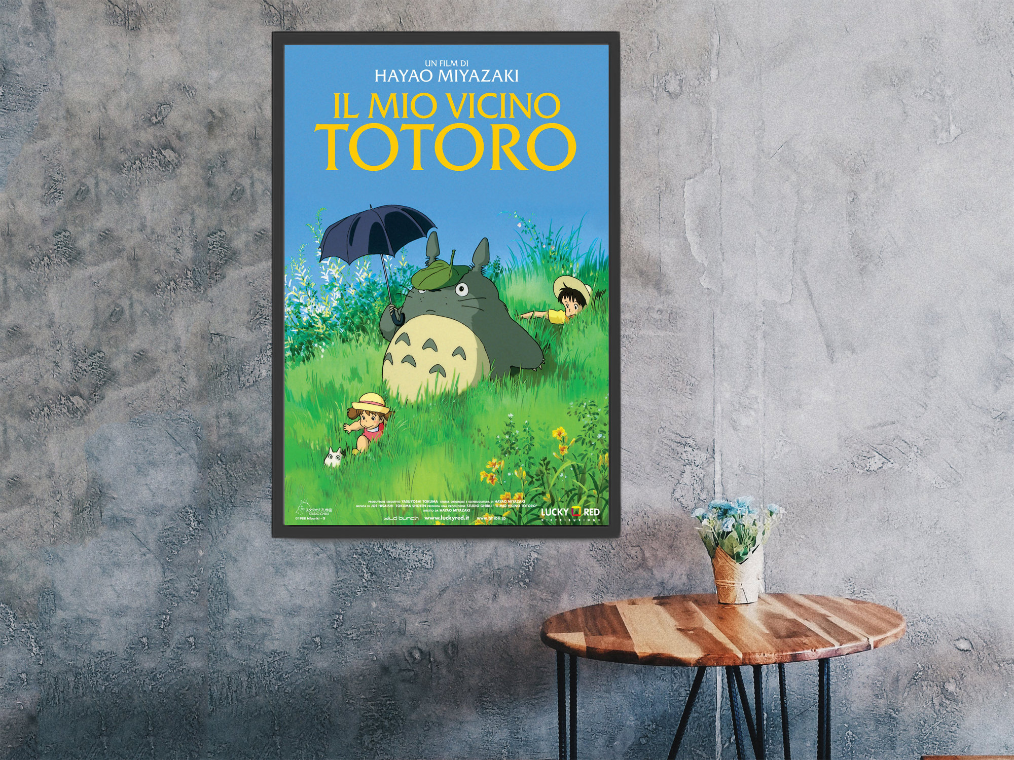 My Neighbor Totoro Movie Posters Wall Art Unique Customized Poster ...