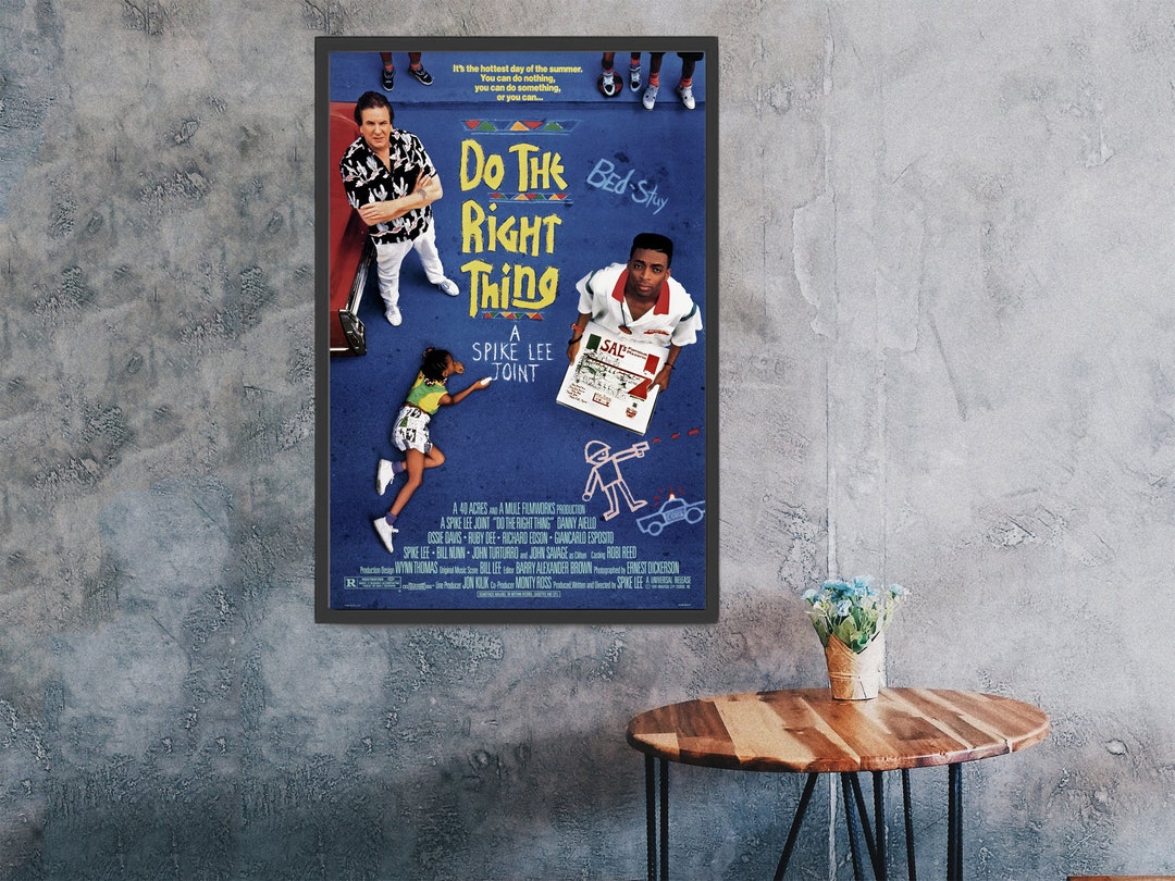 Do the Right Thing Movie Posters Wall Art Unique Customized Poster ...
