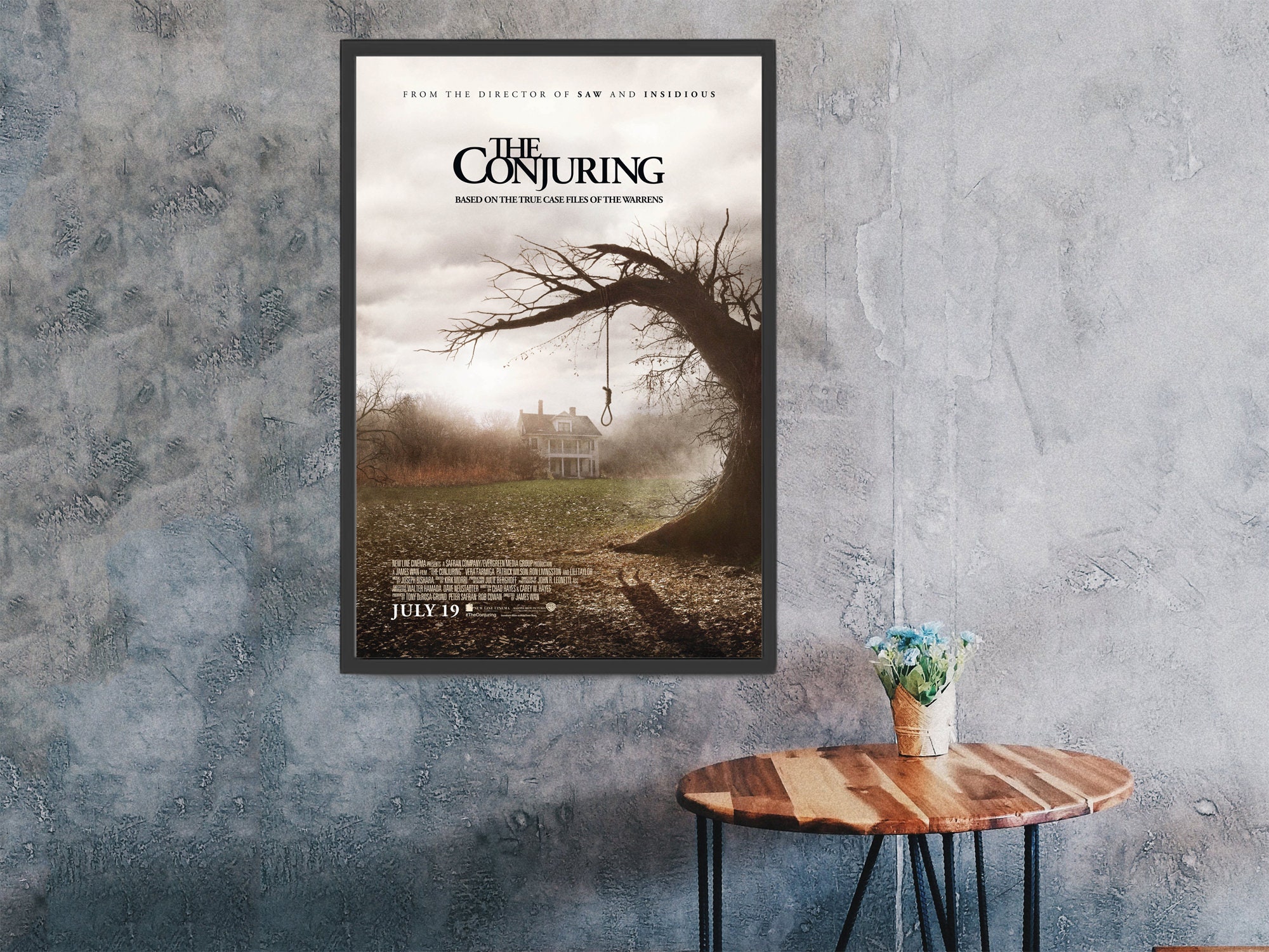 The Conjuring Movie Posters Wall Art Unique Customized Poster Gifts ...