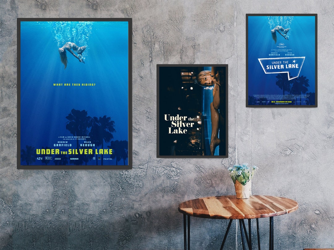 Under the Silver Lake Movie Posters Wall Art Unique Customized Poster ...
