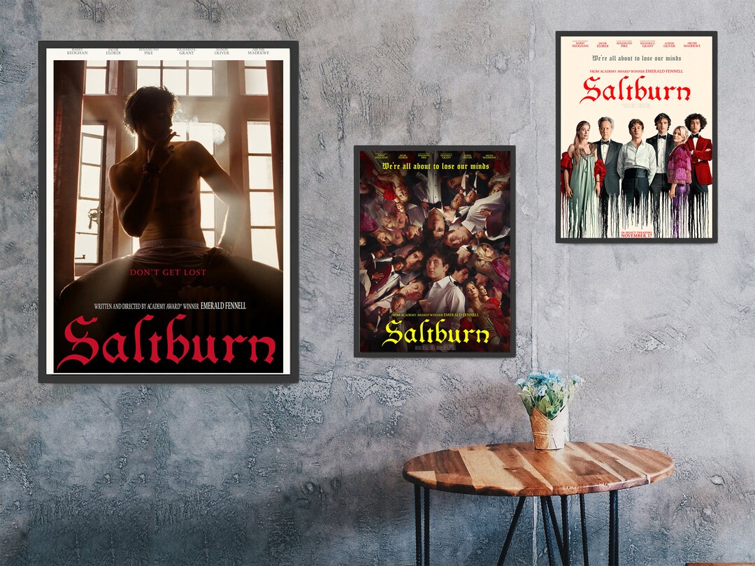 Saltburn Movie Posters Wall Art Unique Customized Poster - Etsy