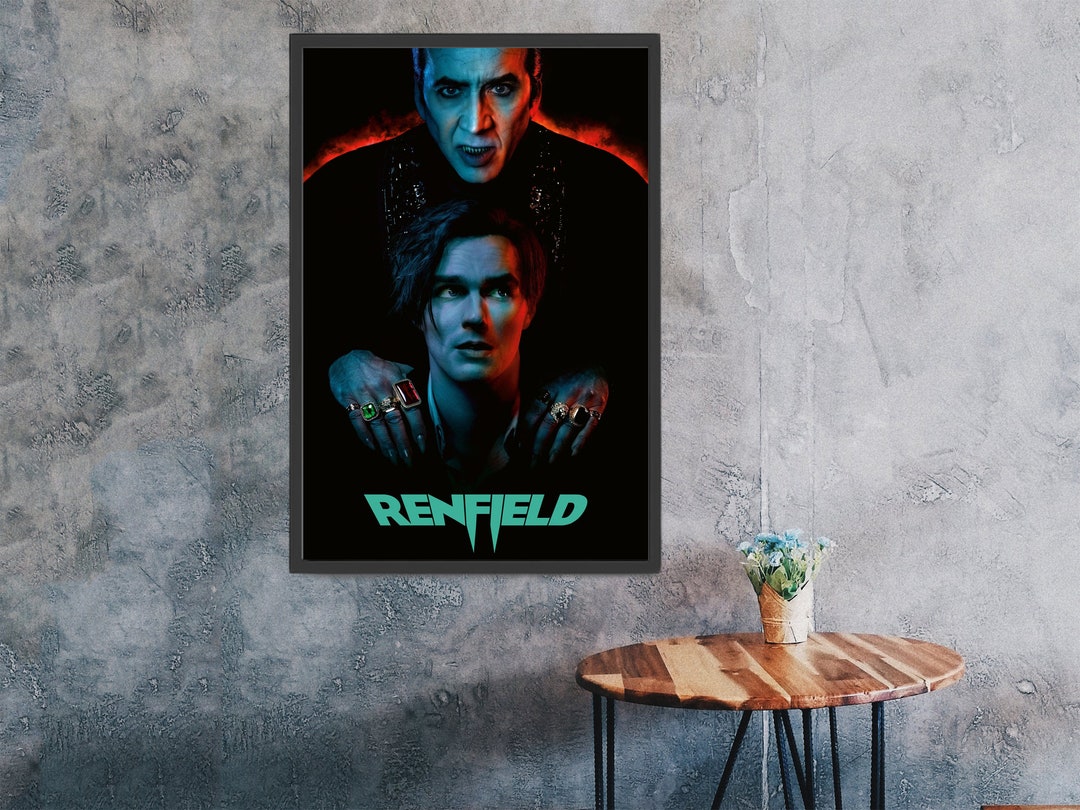 Renfield Movie Posters Wall Art Unique Customized Poster Gifts Canvas ...