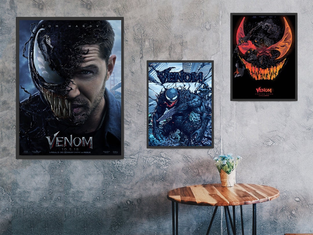 Venom Movie Posters Wall Art Unique Customized Poster Gifts Canvas ...