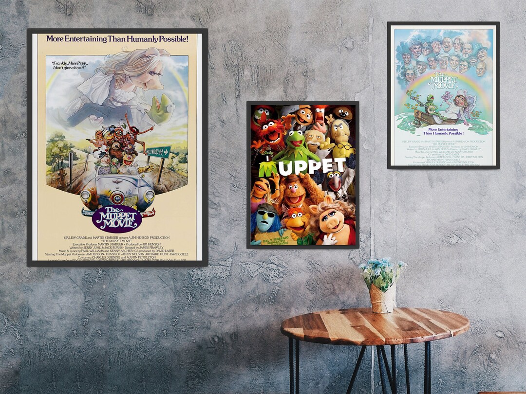The Muppet Movie Movie Posters Wall Art Unique - Etsy