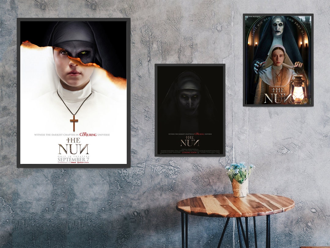 The Nun Movie Posters Wall Art Unique Customized Poster Gifts Canvas ...
