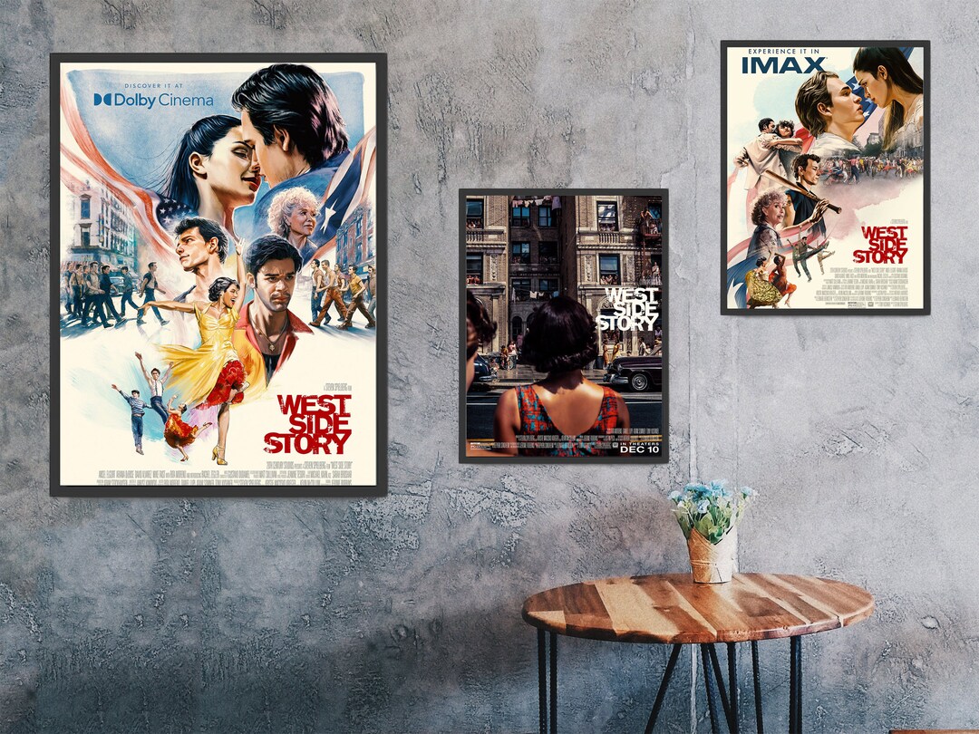 West Side Story Movie Posters Wall Art Unique Customized Poster Gifts ...