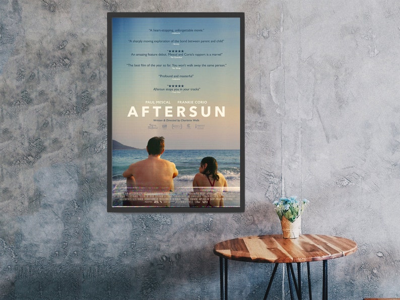 Aftersun Movie Posters Wall Art Unique Customized Poster Gifts Canvas ...
