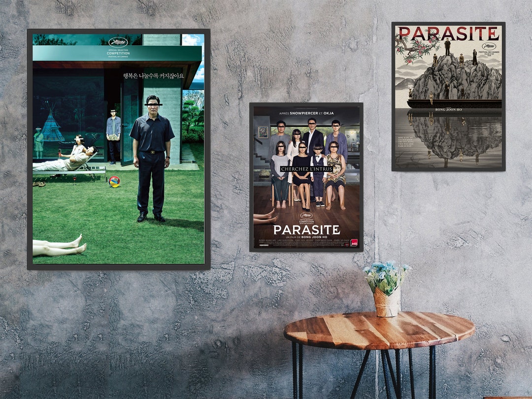 Parasite Movie Posters Wall Art Unique Customized Poster Gifts Canvas ...
