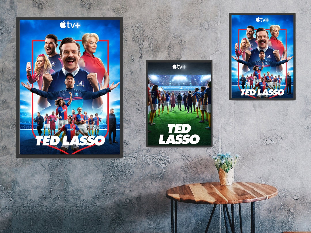 Ted Lasso Season 3 Movie Posters Wall Art Unique Customized Poster ...