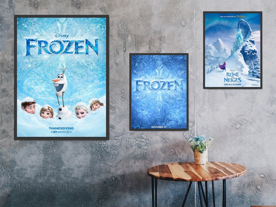 Frozen Posters For Wall – Affiches Frozen – MJYUN