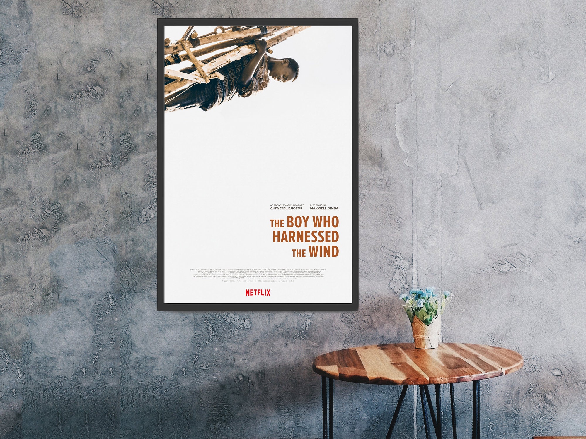 The Boy Who Harnessed the Wind Movie Posters Wall Art Unique Customized ...