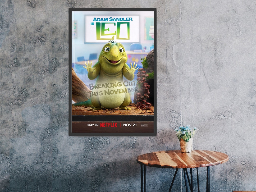 Leo Movie Posters Wall Art Unique Customized Poster Gifts Canvas Print ...