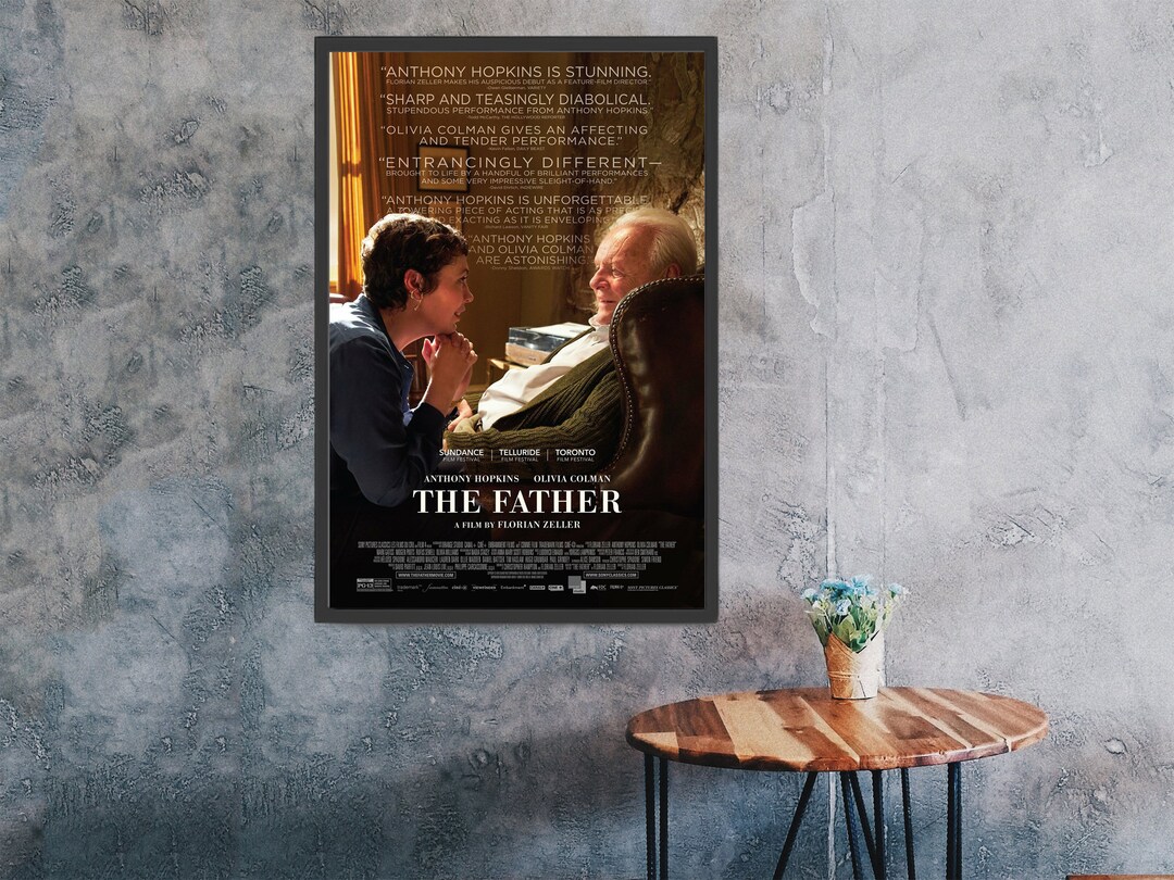 The Father Movie Posters Wall Art Unique Customized Poster Gifts Canvas ...
