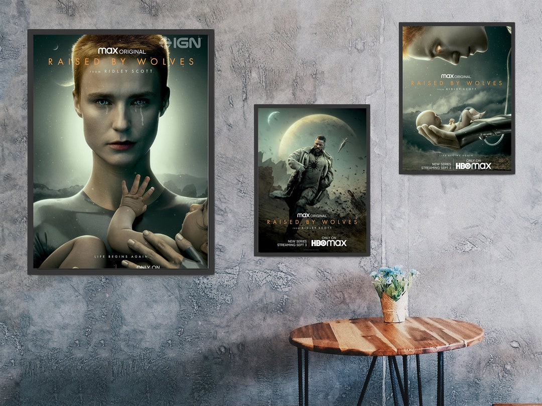 Raised by Wolves Season 1 Movie Posters Wall Art Unique Customized ...
