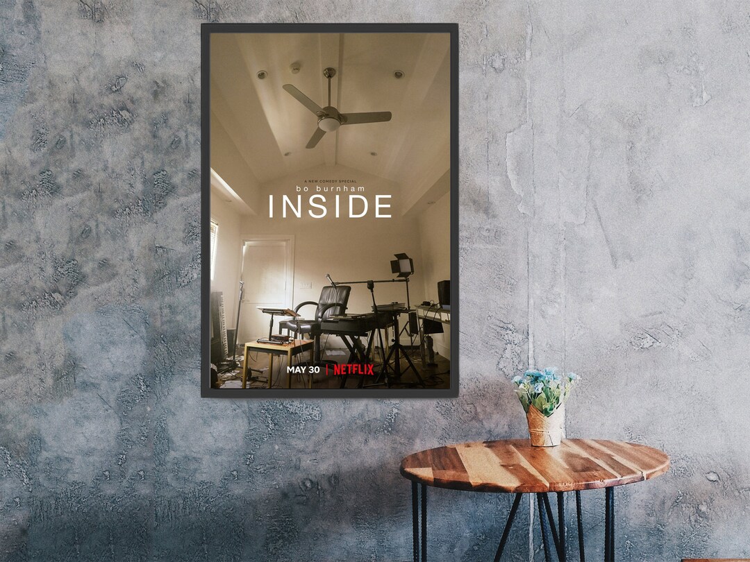 Bo Burnham Inside Movie Posters Wall Art Unique Customized Poster Gifts Canvas Print - Etsy