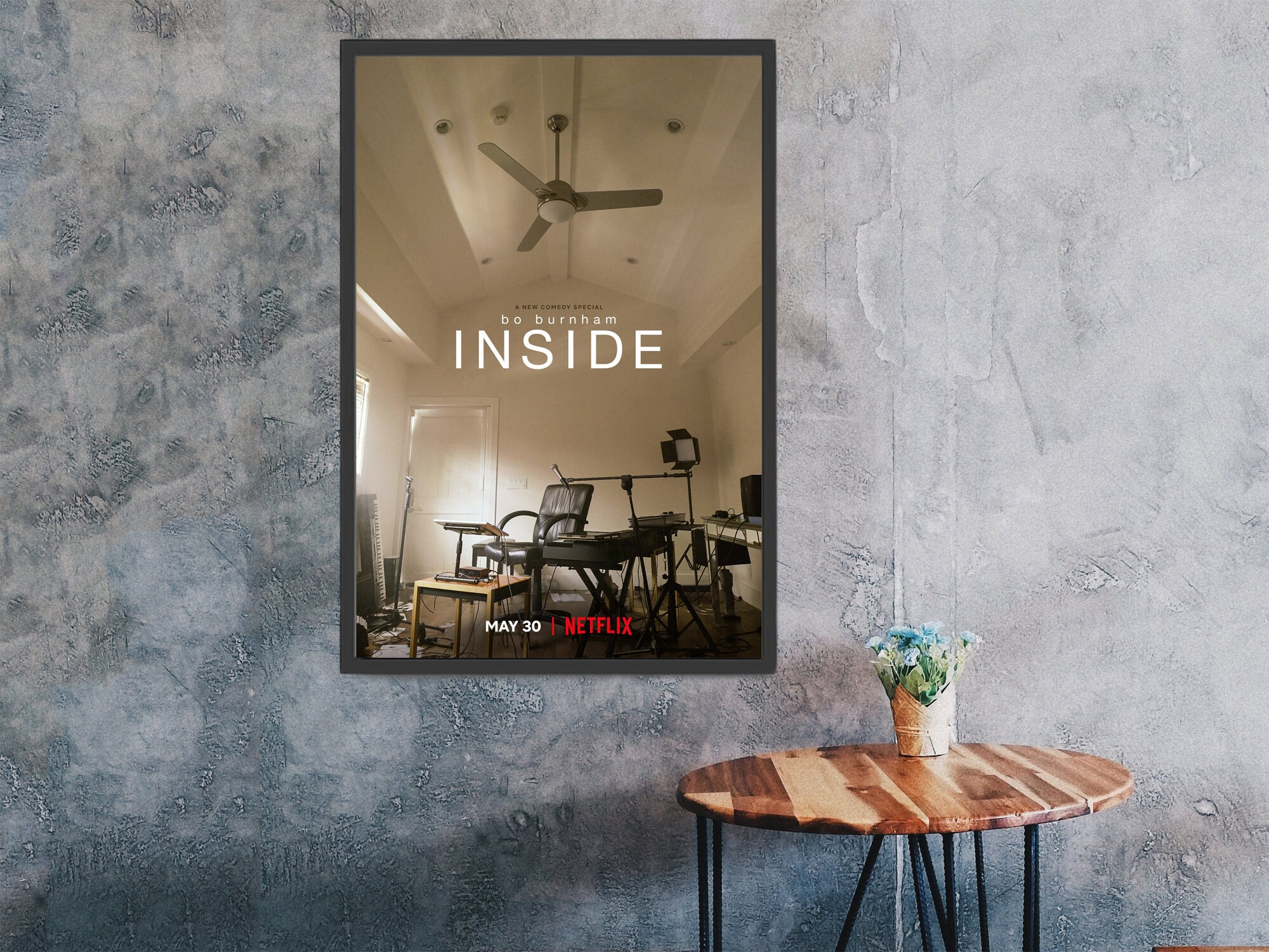 Bo Burnham Inside Movie Posters Wall Art Unique Customized Poster Gifts ...