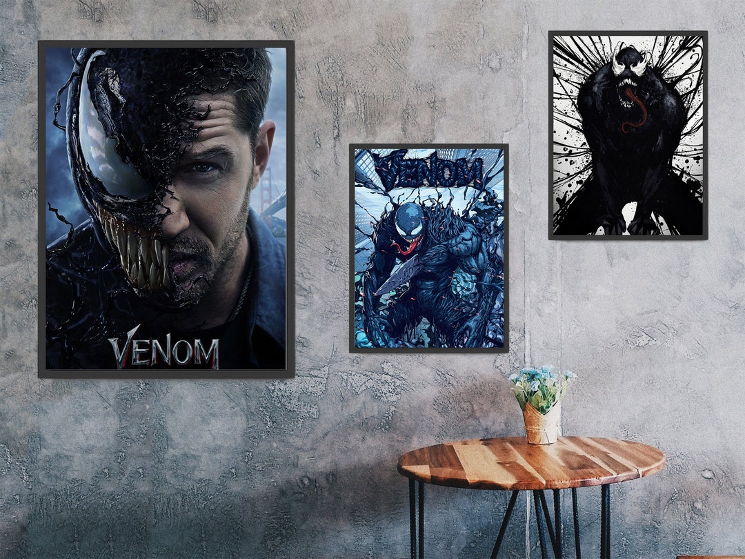 Venom Movie Posters Wall Art Unique Customized Poster Gifts Canvas ...