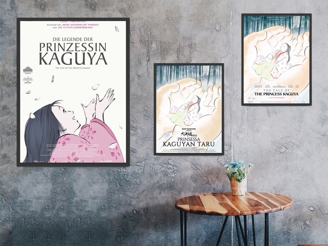 The Tale of Princess Kaguya Movie Posters Wall Art Unique Customized ...