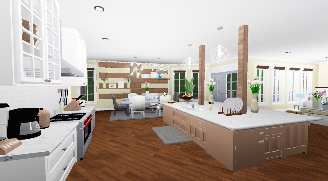 Custom Welcome to Bloxburg Home/house Detailed & Realistic With or ...