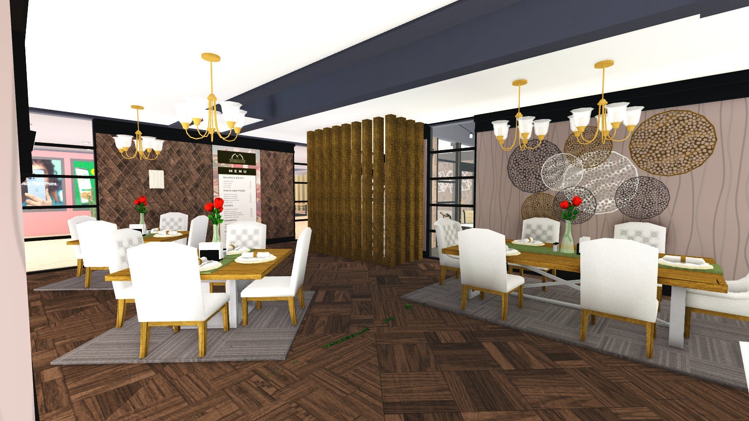 Bloxburg Restaurant Realistic Custom Build Or Replica On Welcome To