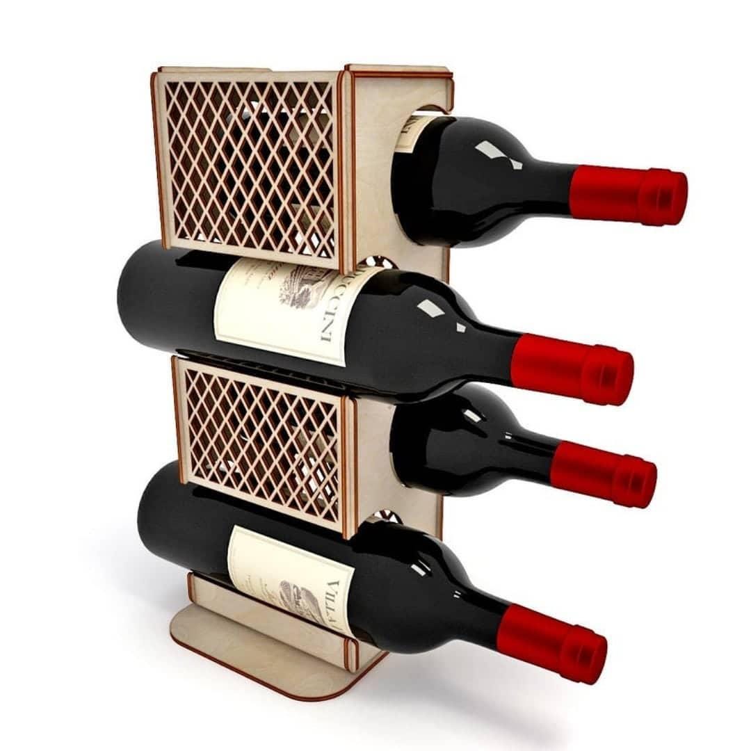 Wine Boxfor CNC Vector File, Vector Cut File, Cnc File, Cnc Pattern ...