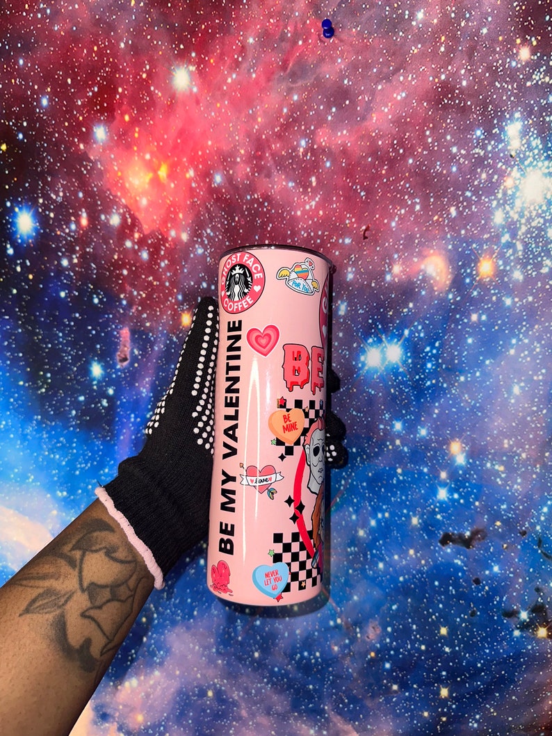 Valentine Ghostface Tumbler - Etsy