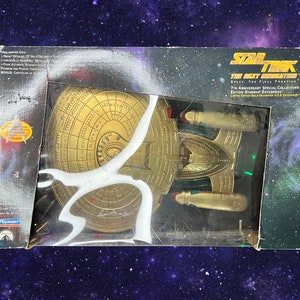 Star Trek Gold Starship USS Enterprise Next Generation | Unopened in ...