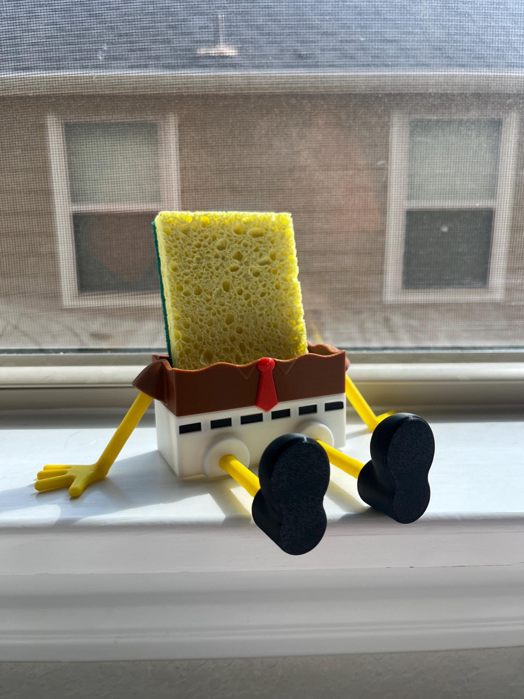 Bob the Sponge Holder | Decorative Sponge Holder | Self Draining Sponge ...