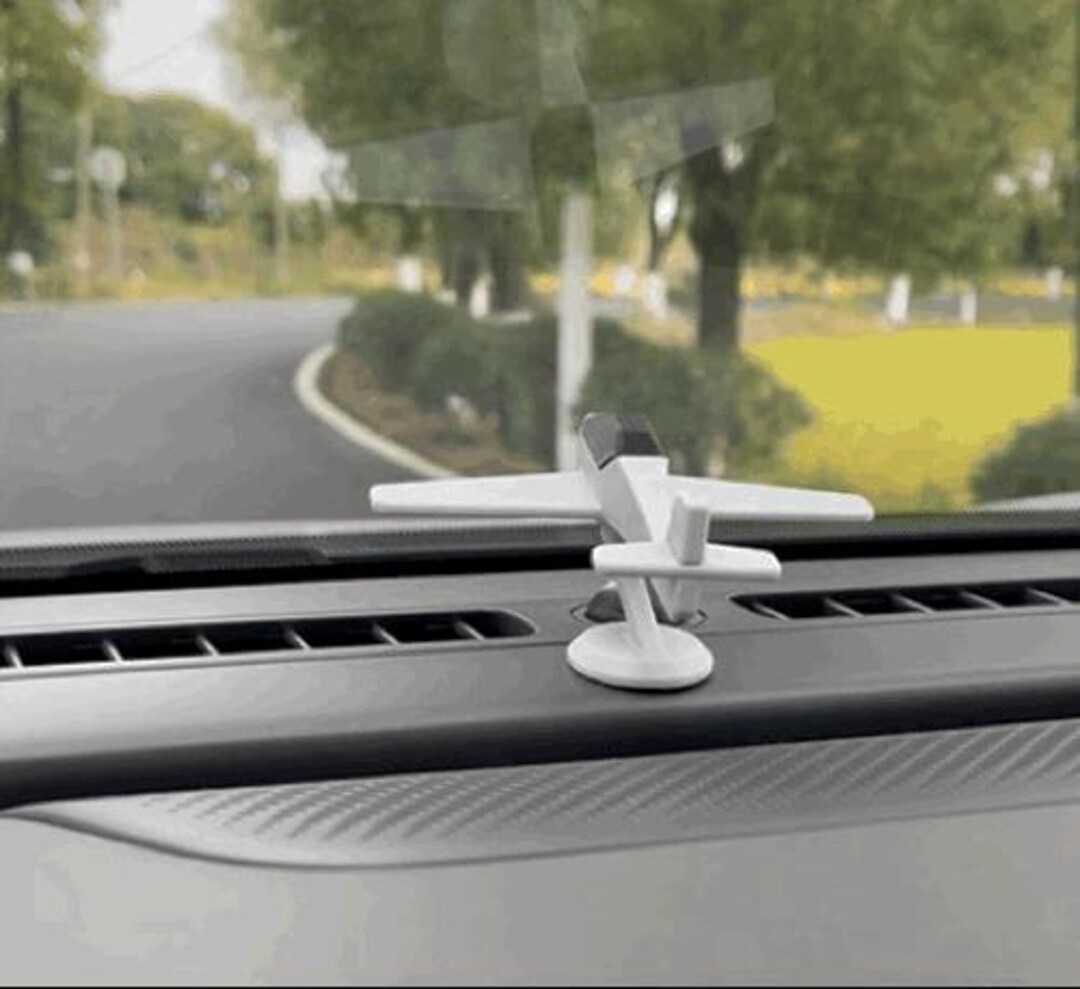 Glider Airplane Dashboard Ornament | Interactive Inertia-following ...