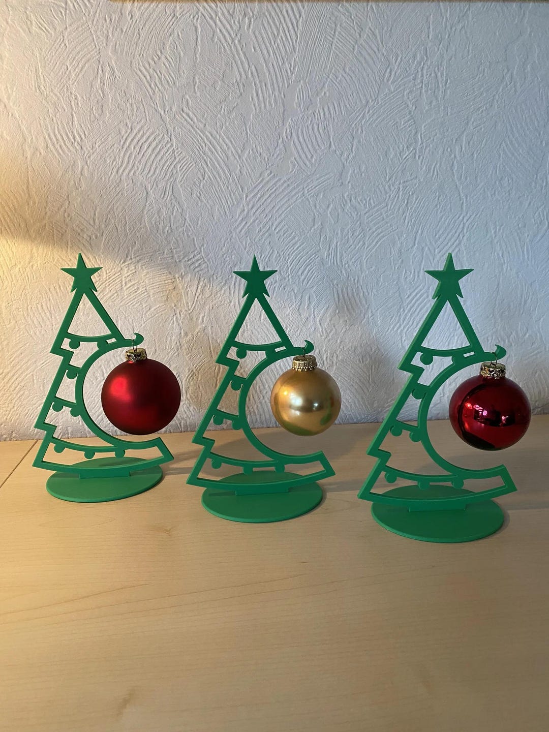 Customizable Mini Christmas Tree Gift Holds Ornament, Bauble ...