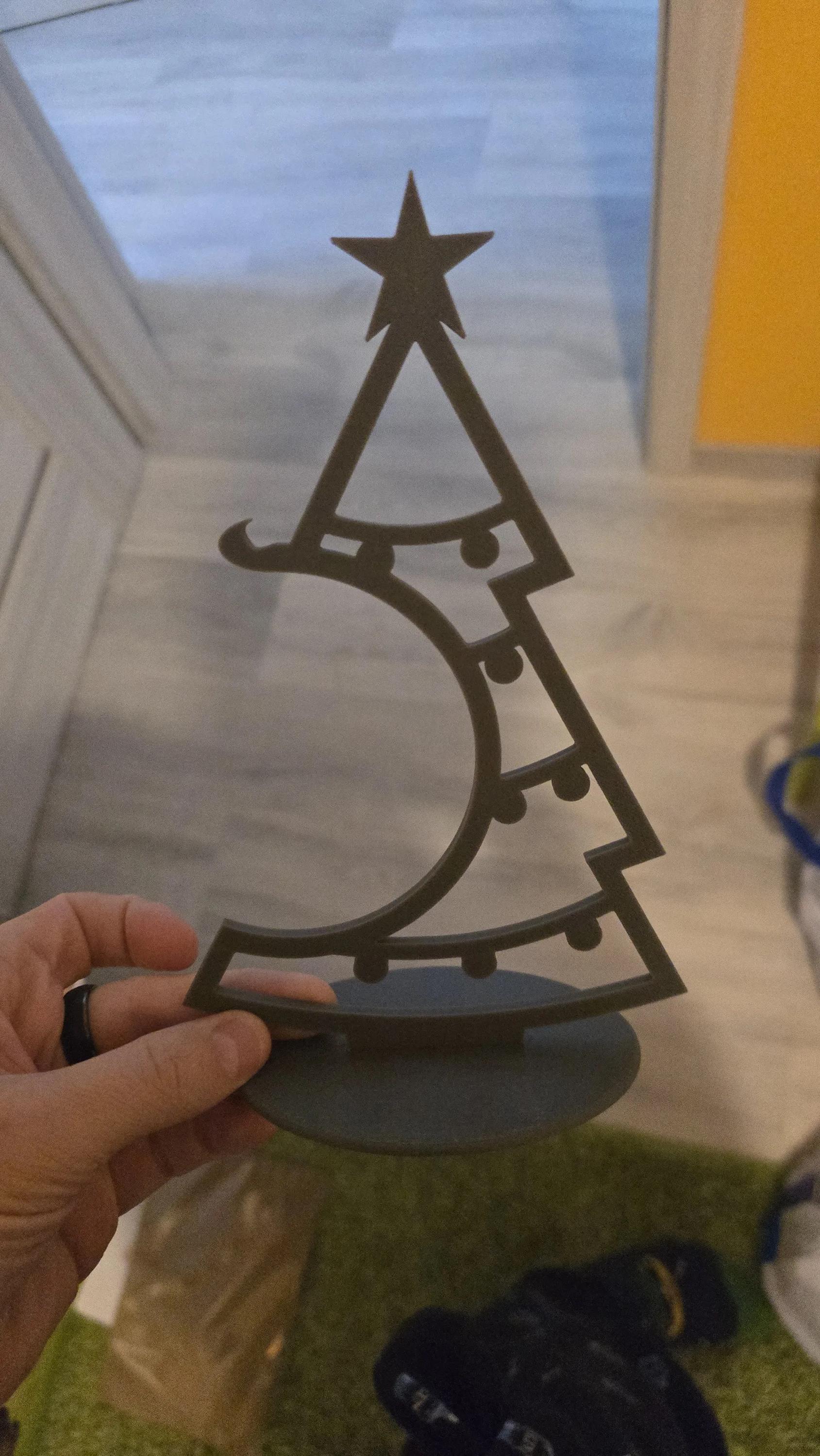 Customizable Mini Christmas Tree Gift Holds Ornament, Bauble ...