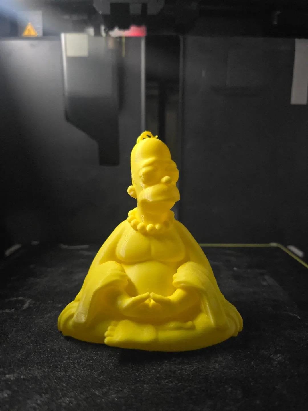 Zen Homer Simpson Namaste Statue | Fun and Relaxing Decor for Simpsons ...