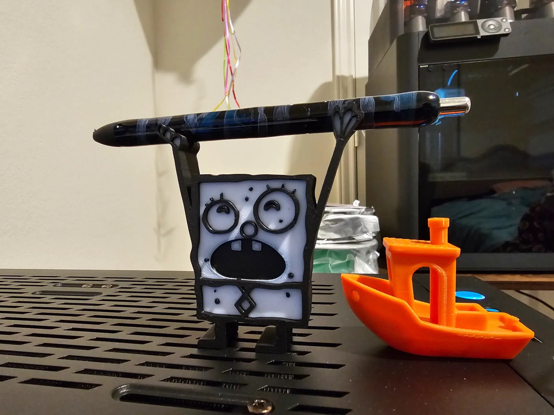 Doodlebob Pencil Holder 3D Printed Spongebob Desk Organizer Me Hoy ...
