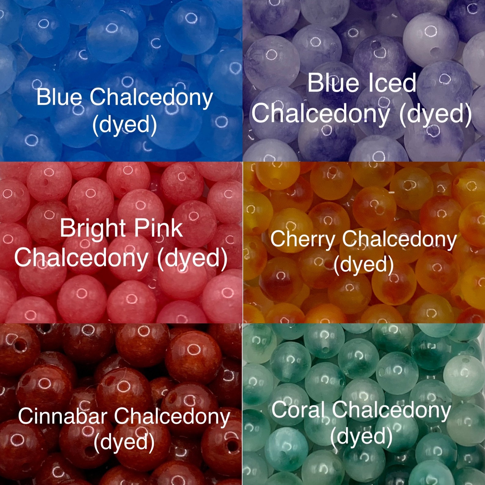 Kara Hand Crafted Bracelet | Chalcedony Bracelet | Authentic Crystal ...