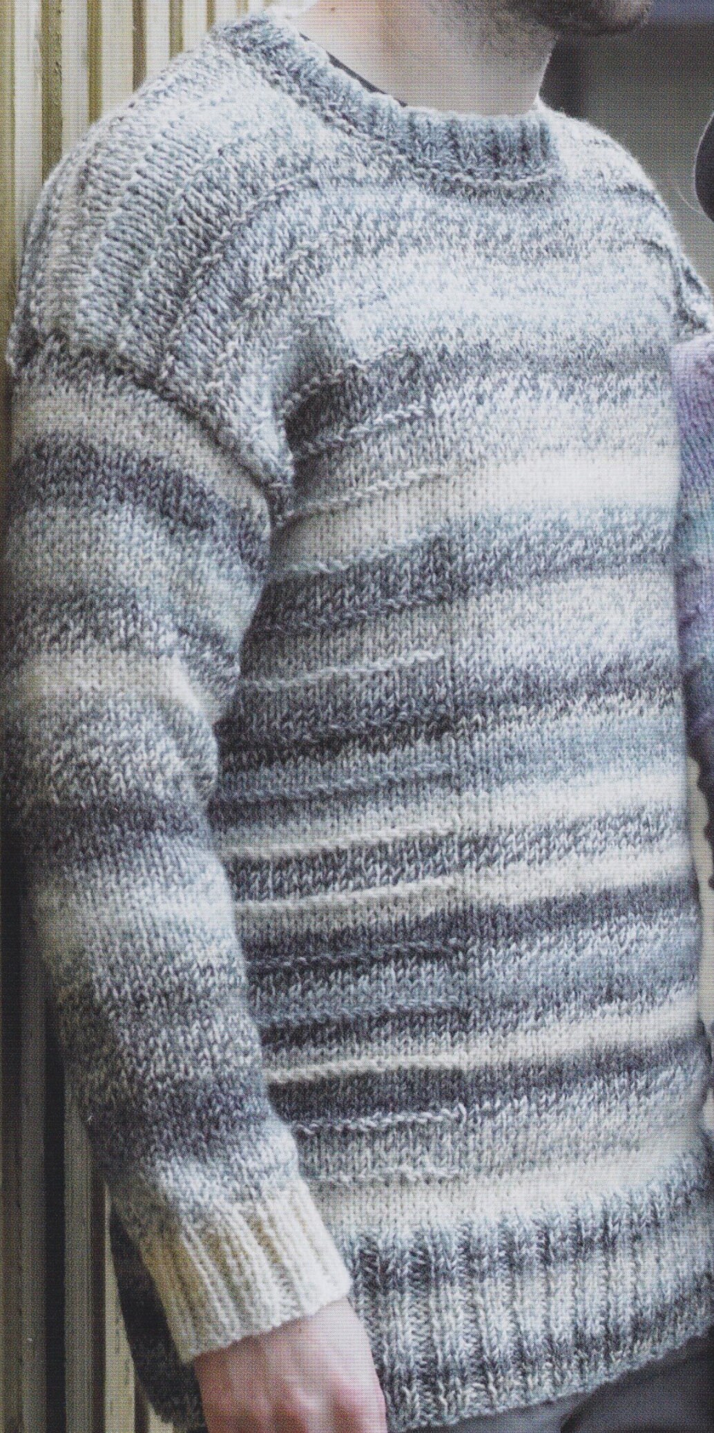 Chunky Sweater Knitting Pattern Turtle Neck & Round Neck - Etsy