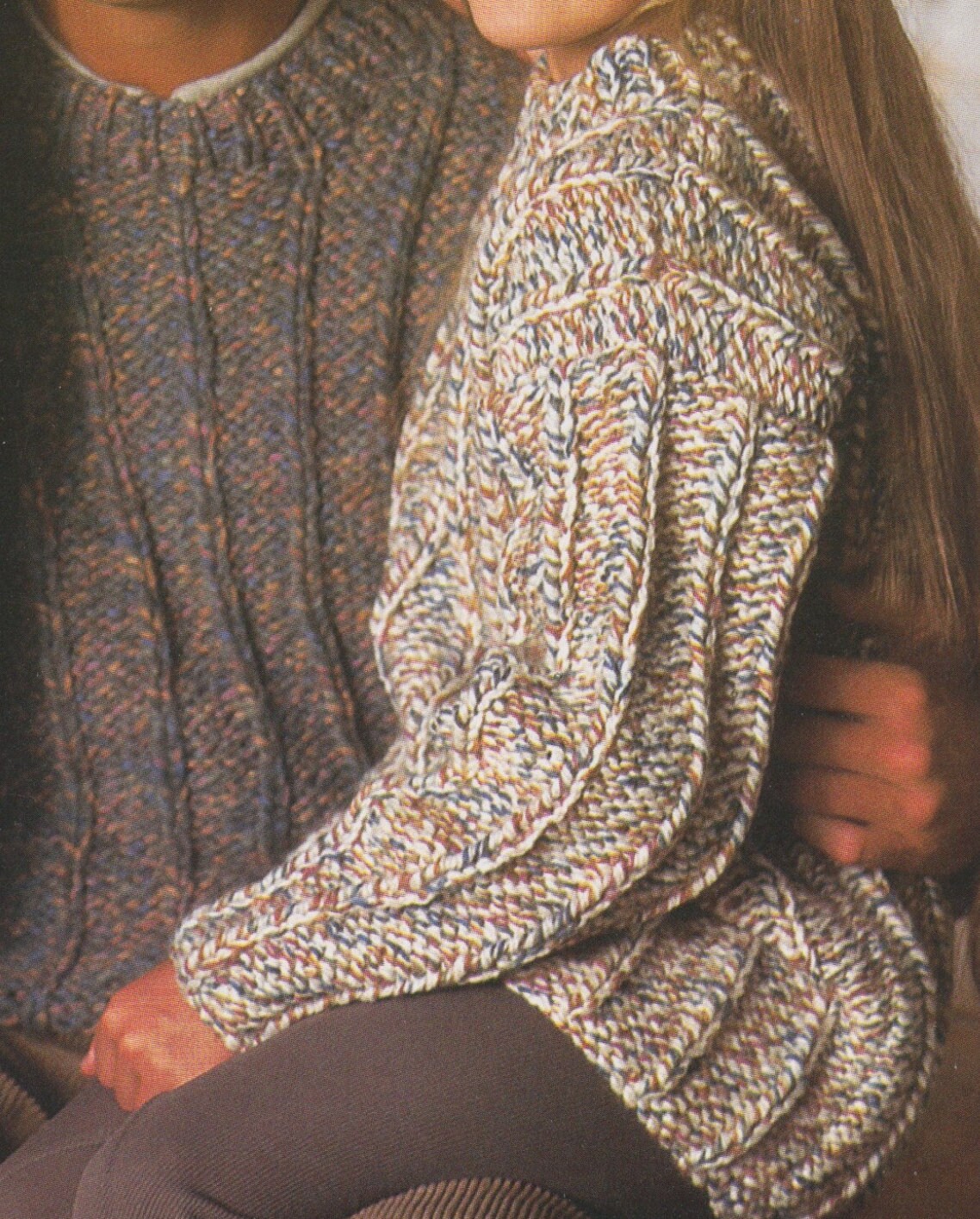 Chunky Sweater Knitting Pattern Bulky Yarn Jumper Girl, Boy, Mens ...