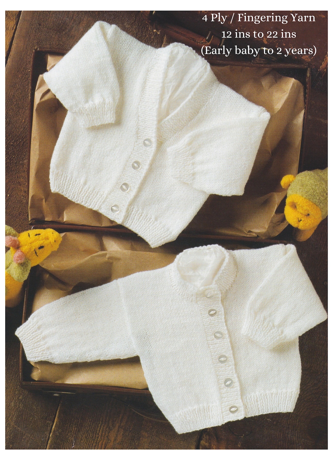 Premature Baby Cardigan Knitting Pattern Plain Stocking Stitch Pattern ...