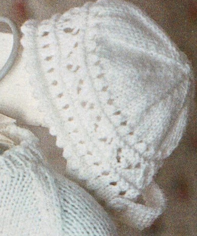 Premature Baby Cardigan Knitting Pattern Small Baby DK / 8 Ply Yarn 10 ...