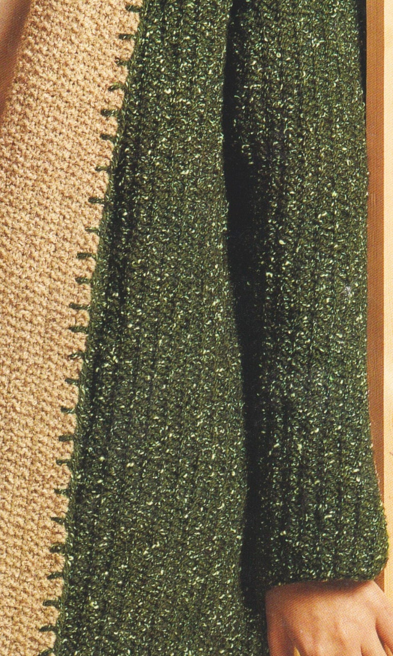 Ladies Jacket Knitting Pattern in Aran / Worsted Yarn : This Women's ...