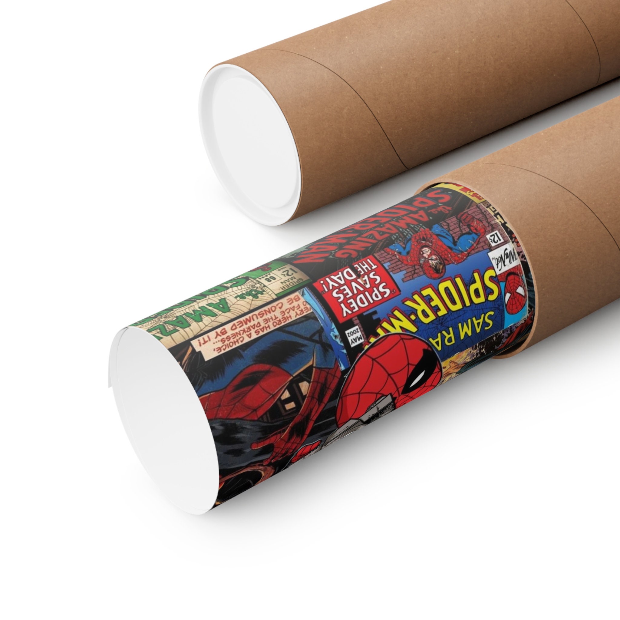 Spider-man Comic Panels Premium Poster - Etsy