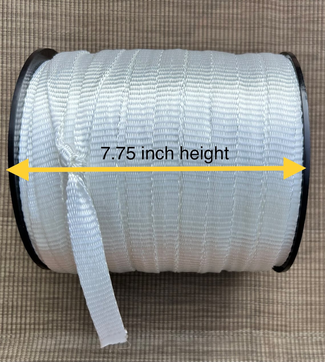 3/4 X 600ft, 2500LB Tensile Polyester Pull Tape, Mule Tape, Flat Rope ...