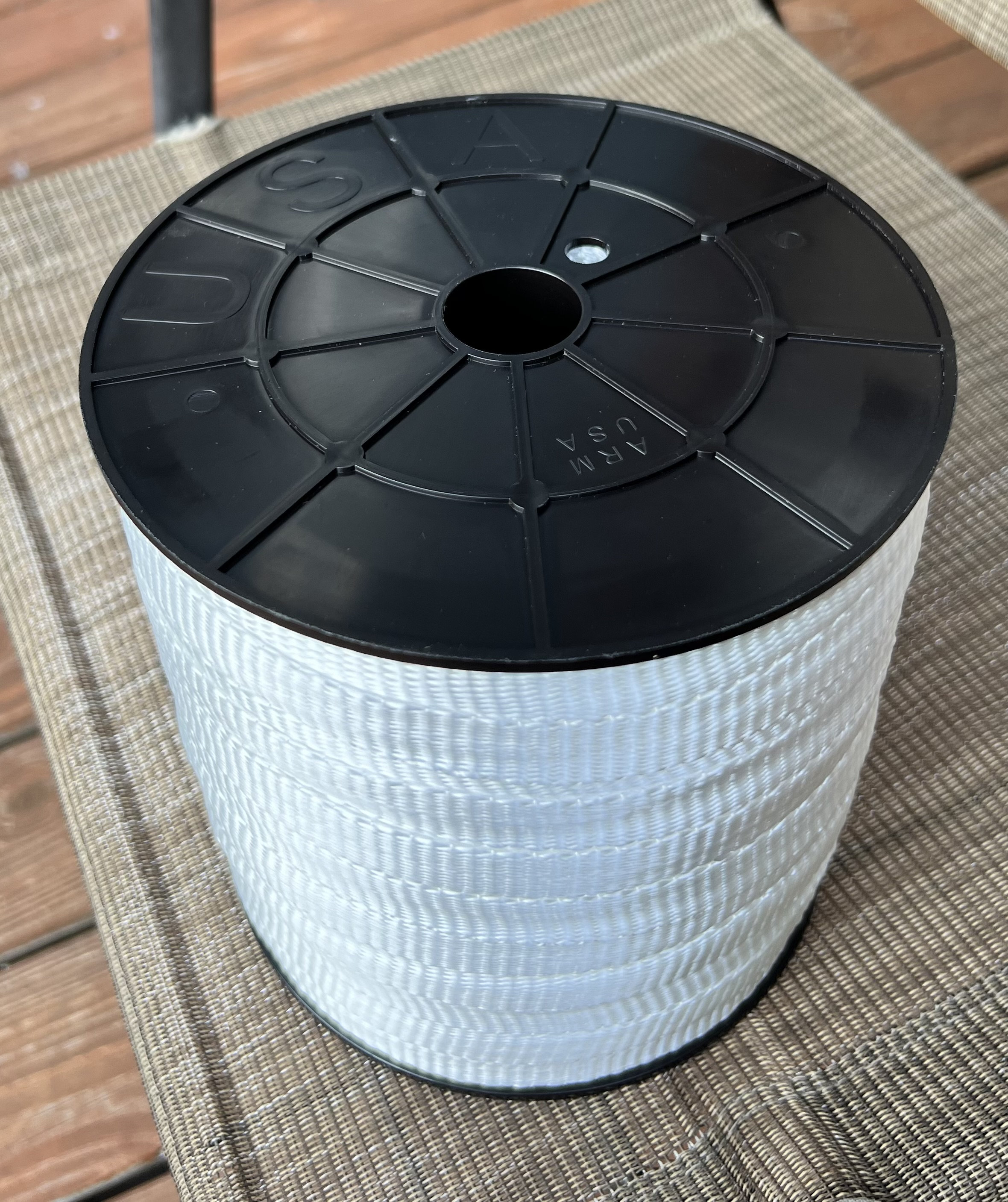 3/4 X 600ft, 2500LB Tensile Polyester Pull Tape, Mule Tape, Flat Rope ...