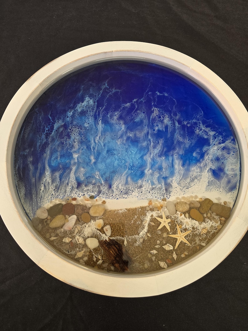 Beach Scene Lazy Susan - Etsy