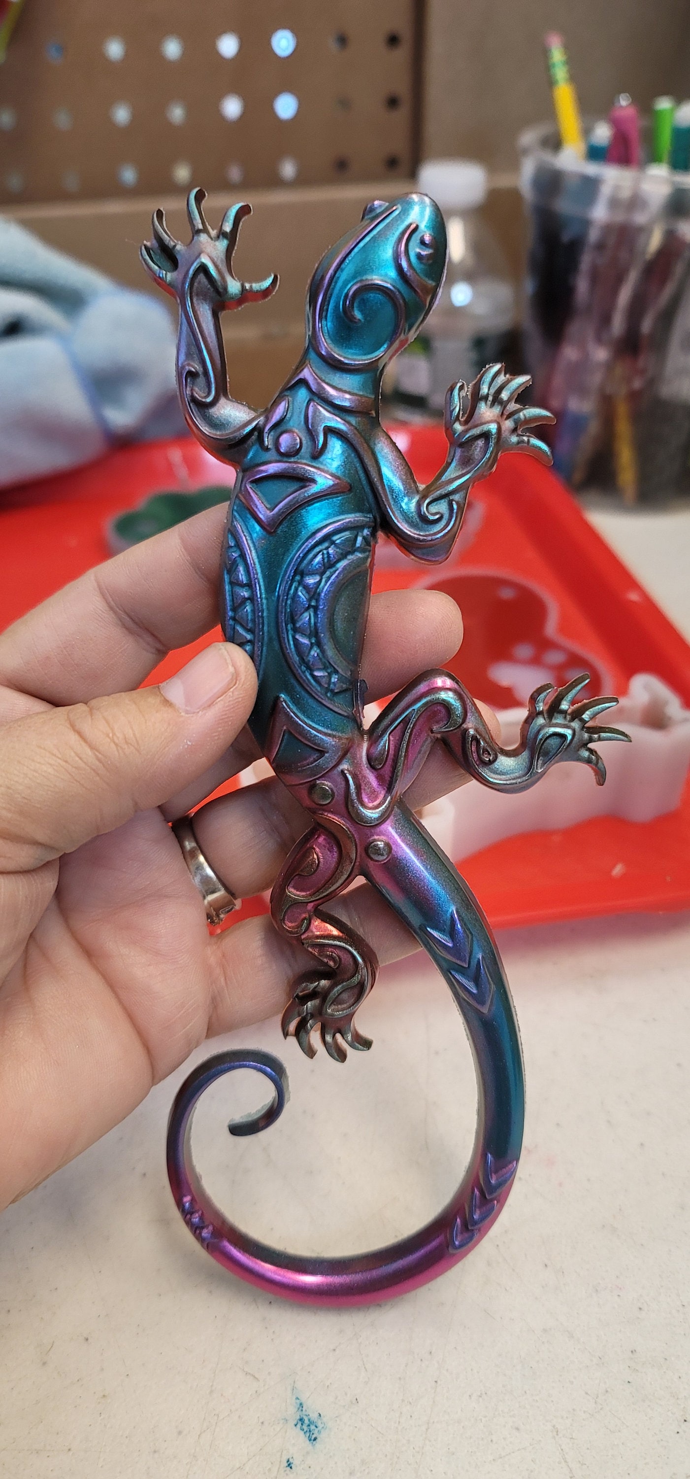 Epoxy Resin Gecko/lizard - Etsy