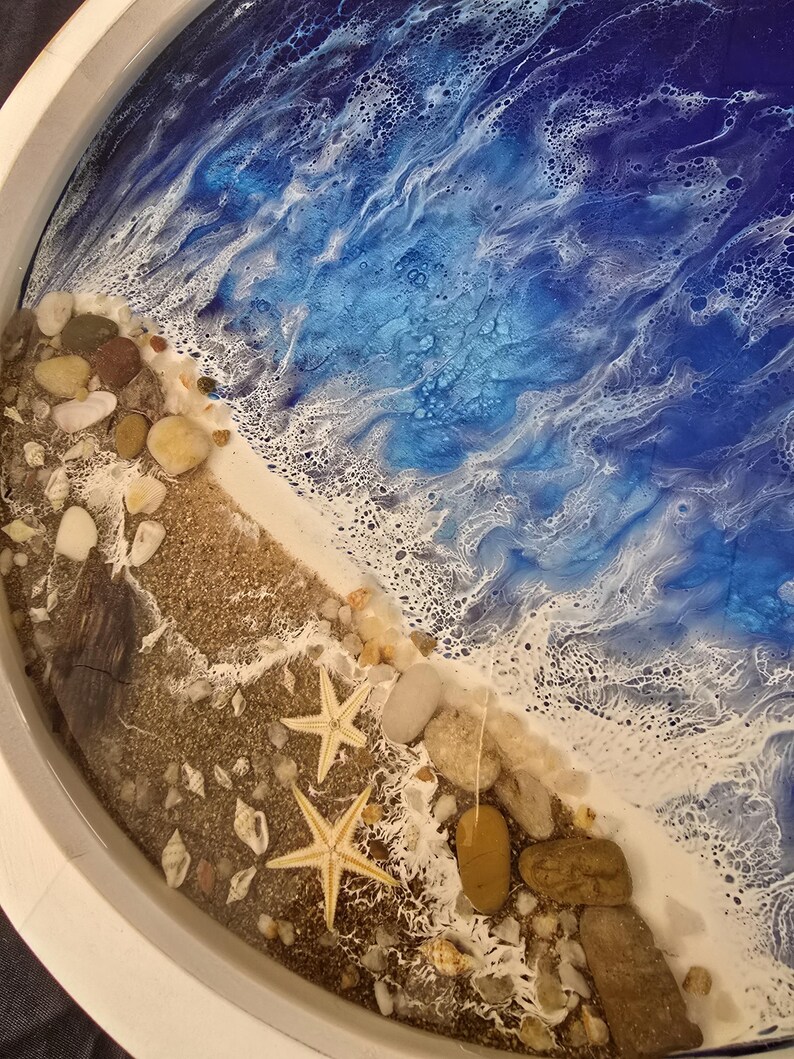 Beach Scene Lazy Susan - Etsy
