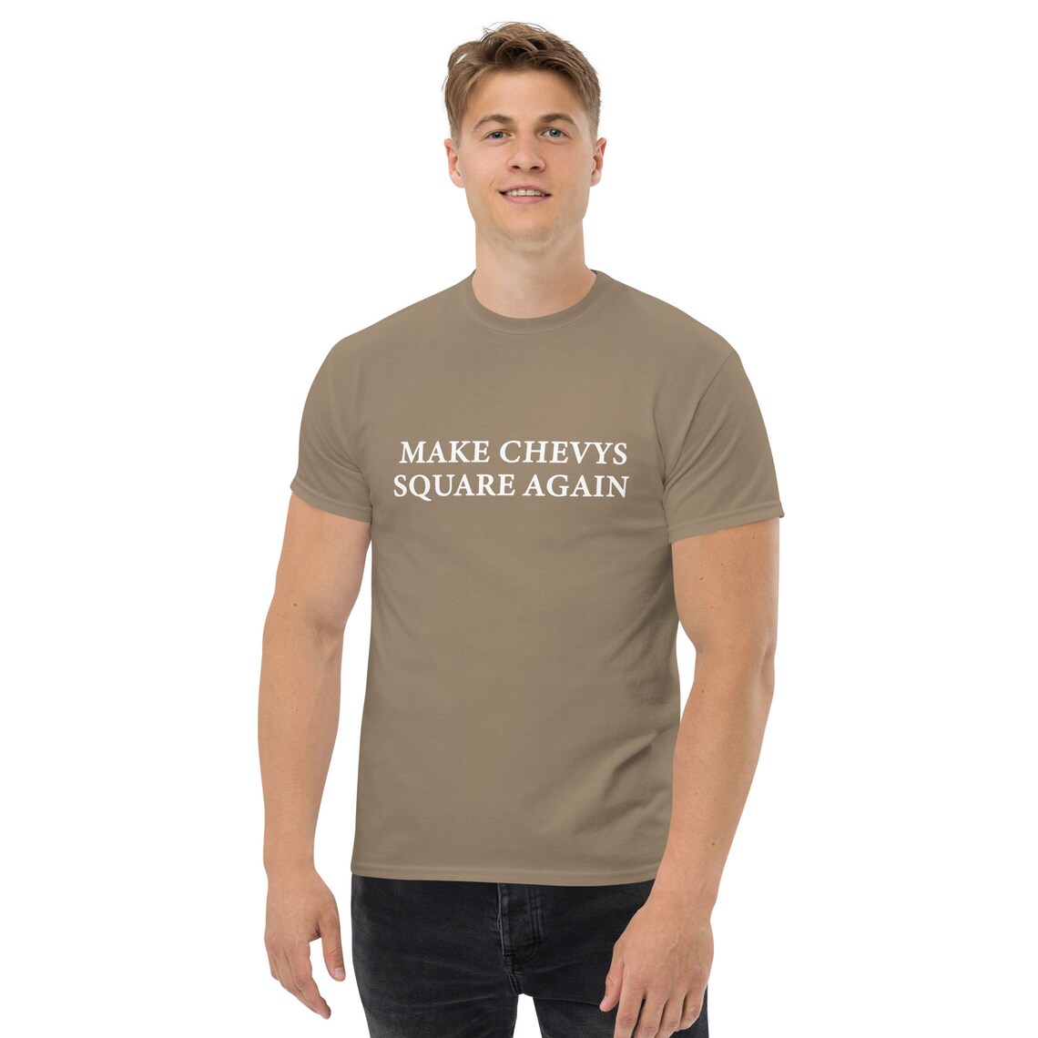 Make Chevy Square Again Shirts, Square Body Chevy Square, Classic Chevy ...