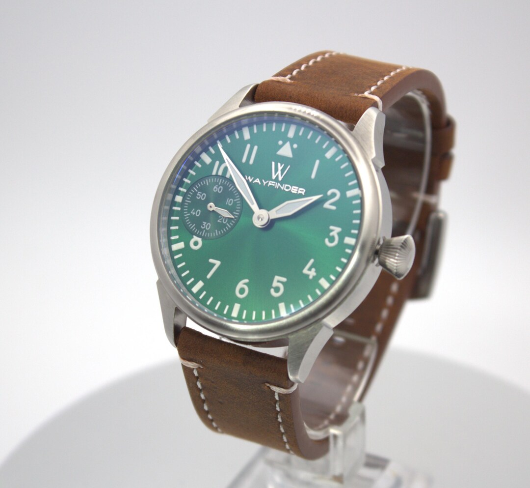 Small Seconds Pilot - by Wayfinder Watches. Mechanical Hand-wound ...
