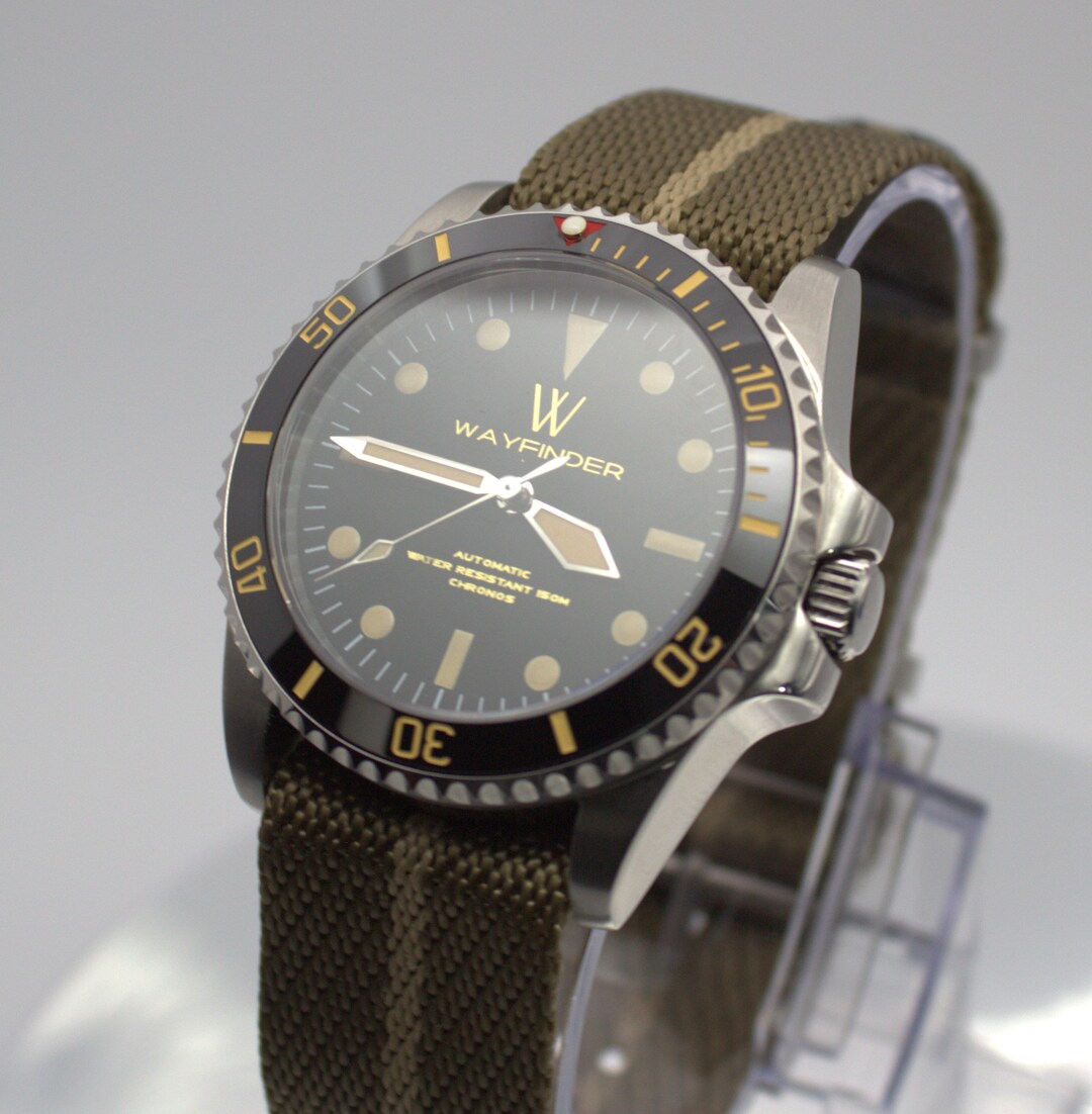 36mm mkii Dive Watch by Wayfinder Watches. NH35A Automatic, Date ...