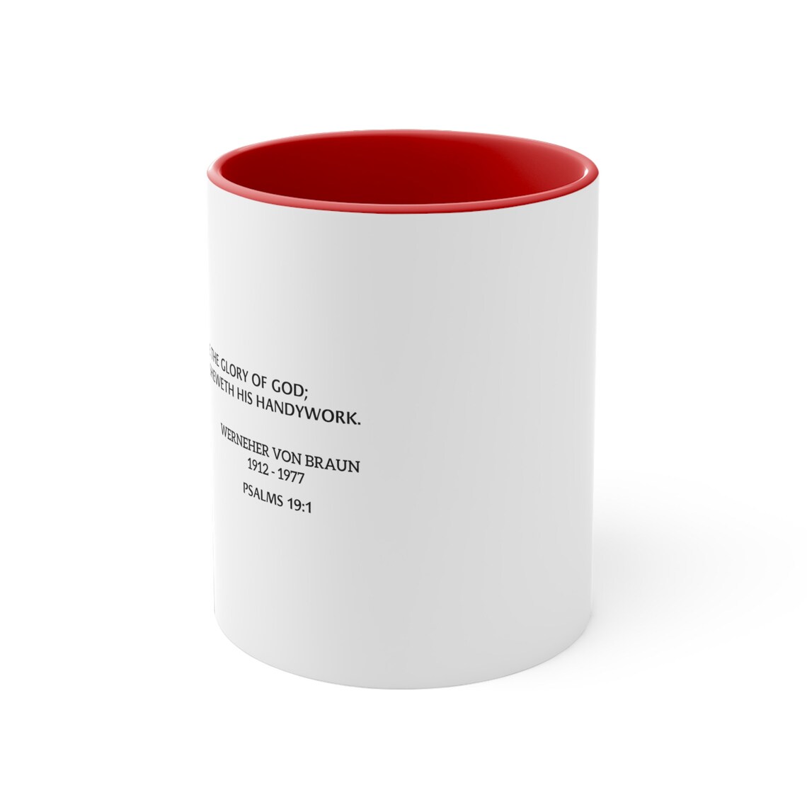 Operation Paperclip Wernher Von Braun Quote Accent Coffee Mug, 11oz - Etsy