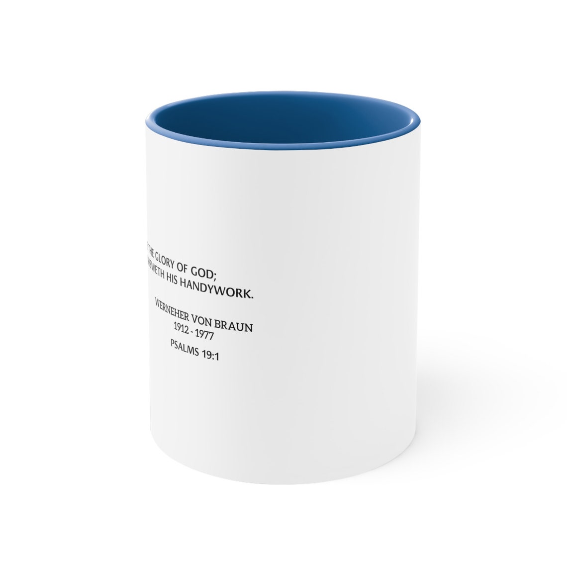 Operation Paperclip Wernher Von Braun Quote Accent Coffee Mug, 11oz - Etsy